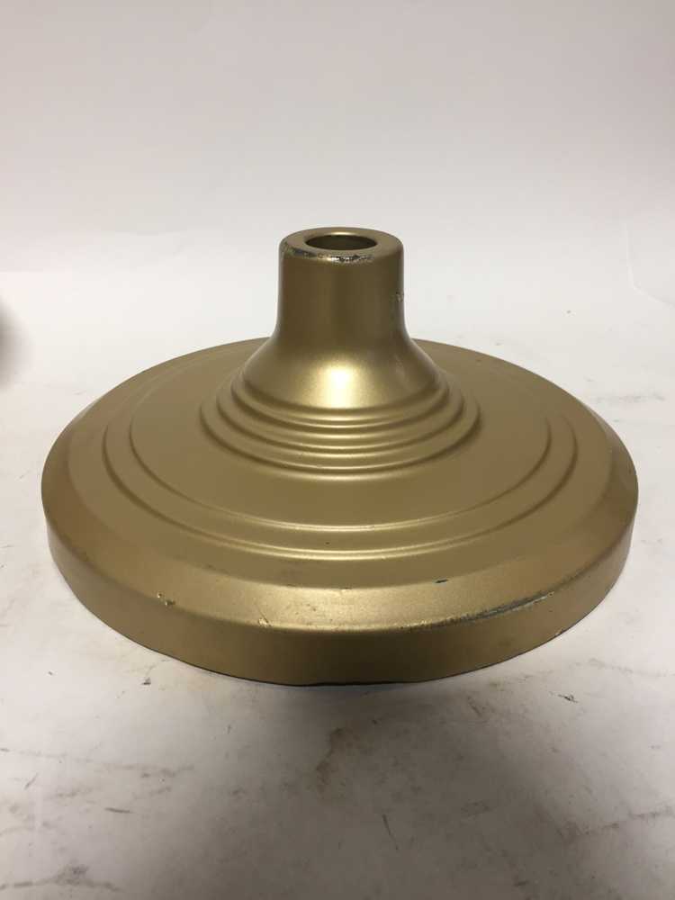 Weighted Plastic Gold Flag Pole Base