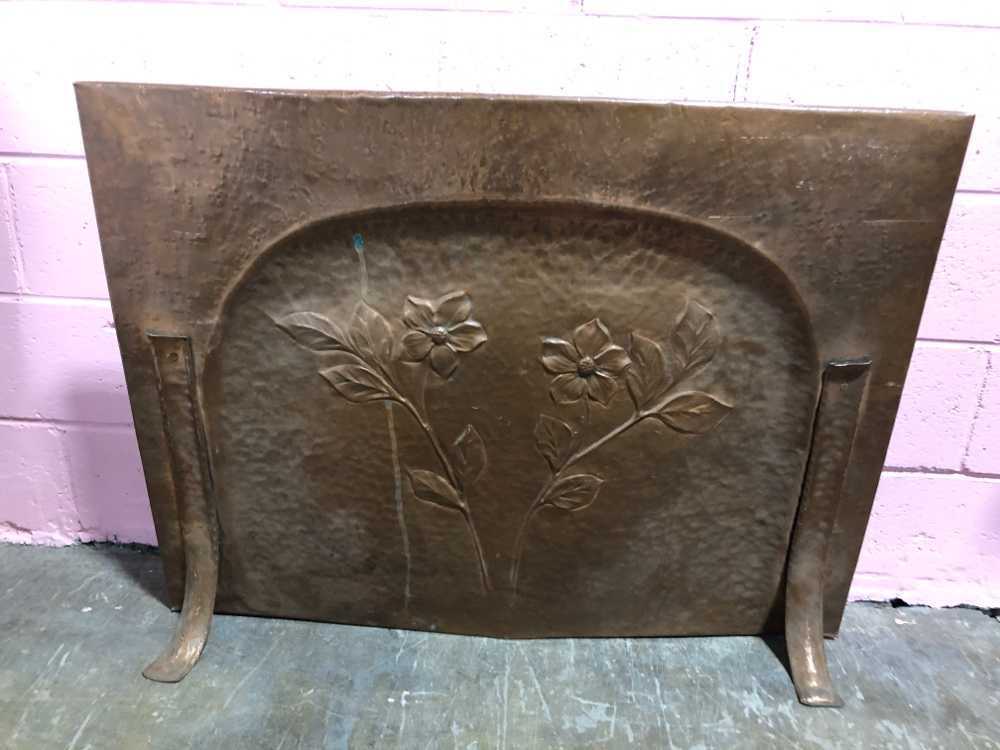 Copper Fireplace Screen