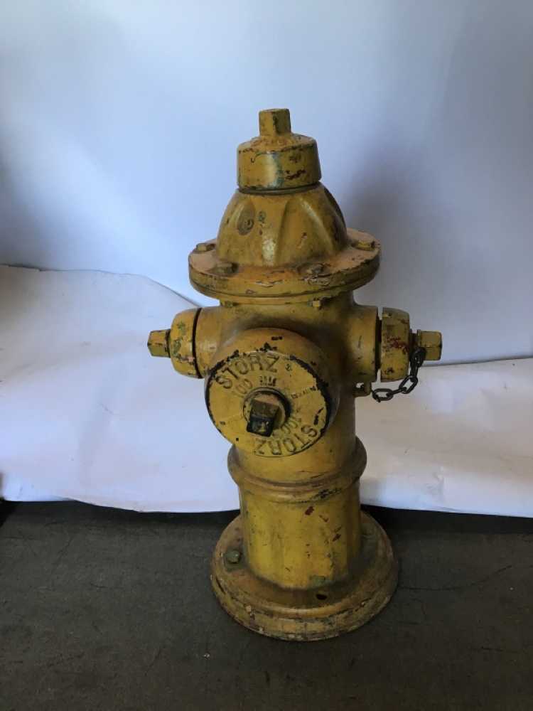 Yellow Fire Hydrant