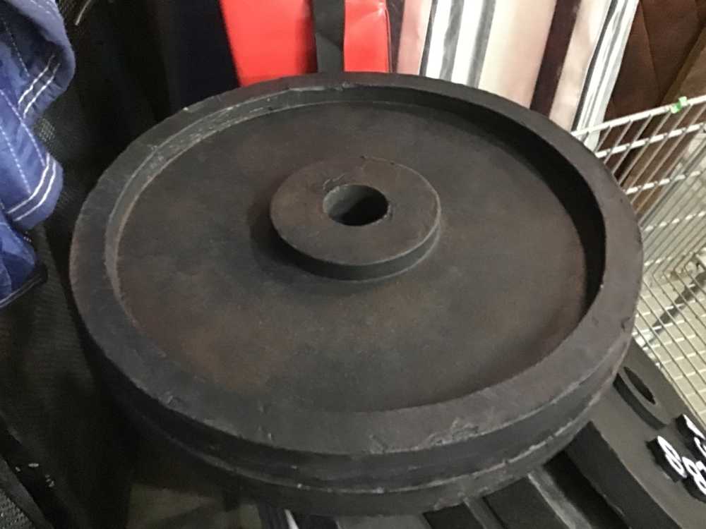 Faux 45 lb Weight Plate [ Wood ]