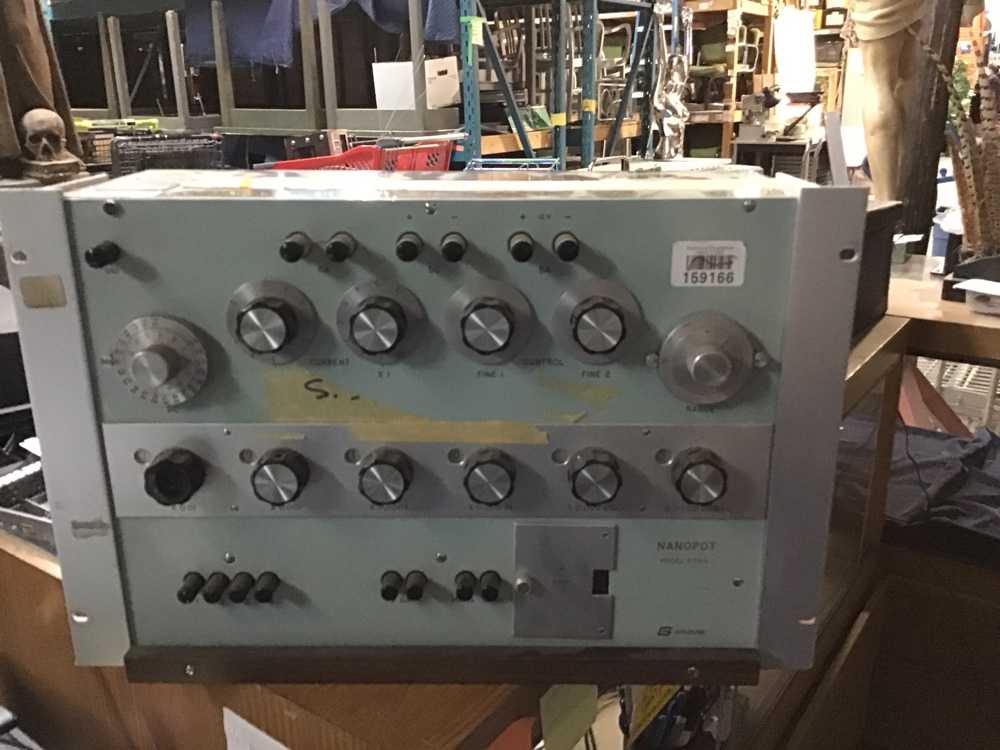 Black Metal Control Panel – Lock Up Props