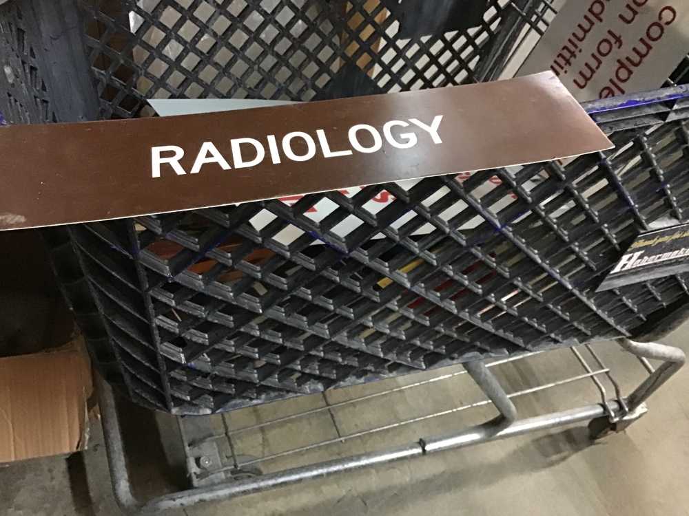 Medical Directional Signage – Radiology