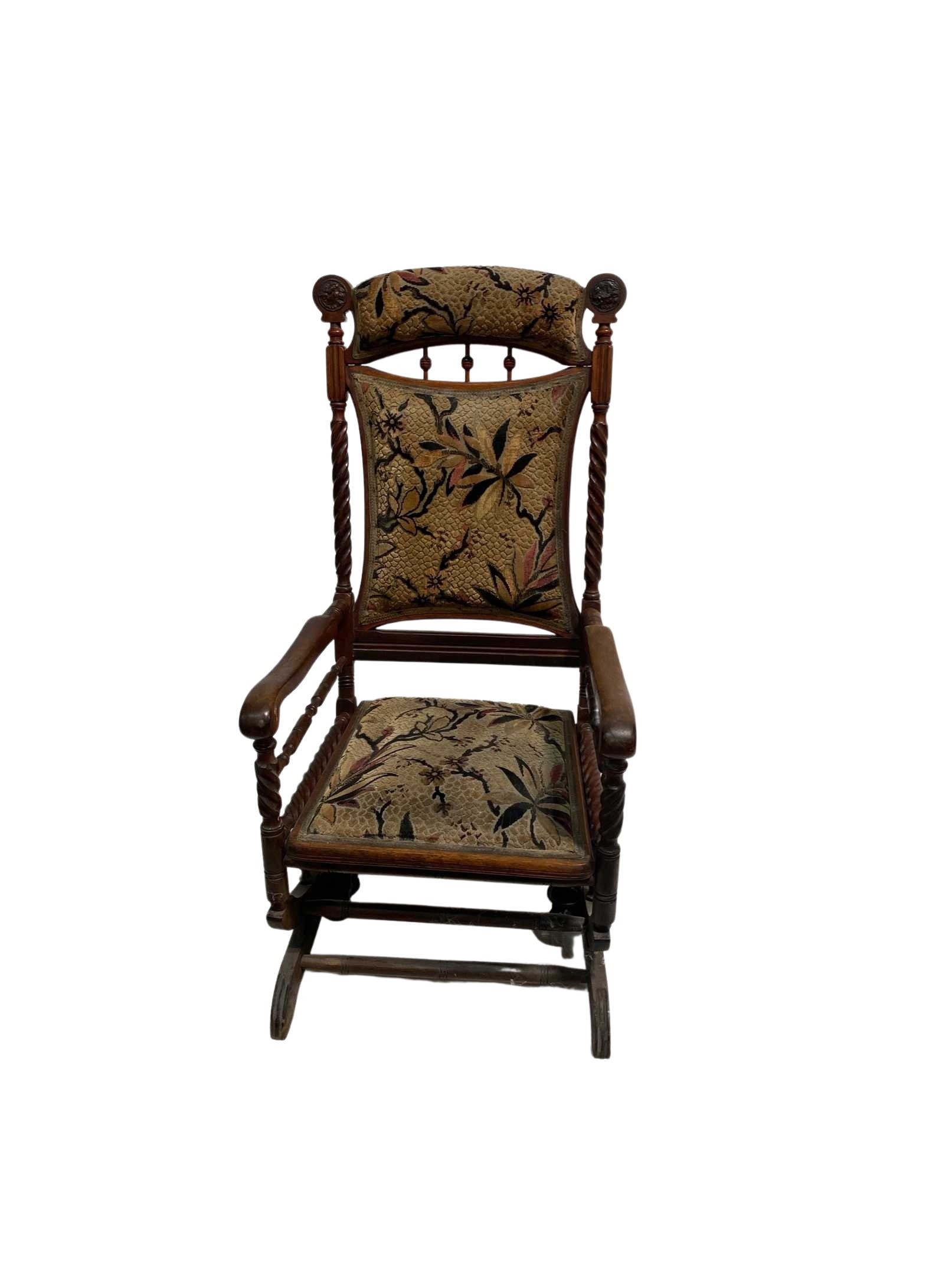 Antique Victorian Rocking Chair – Lock Up Props
