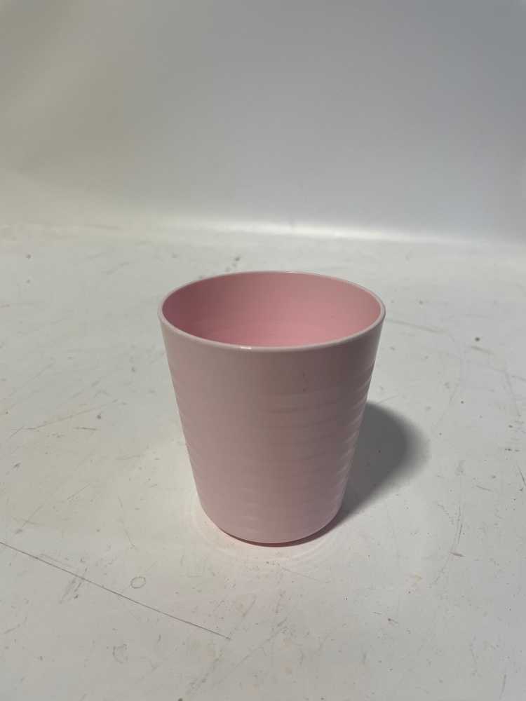 Small Pink Plastic Cup