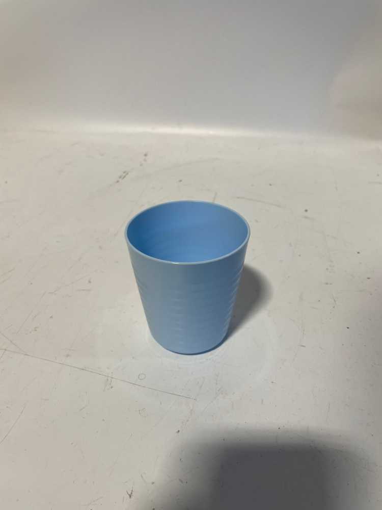 Small Blue Plastic Cup