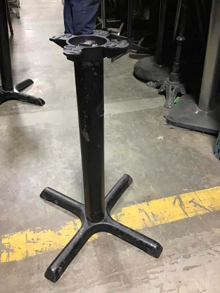 Black Metal Table Base