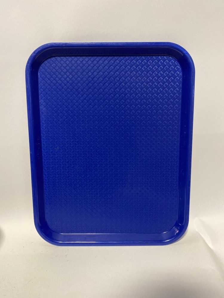 Blue Cafeteria Tray