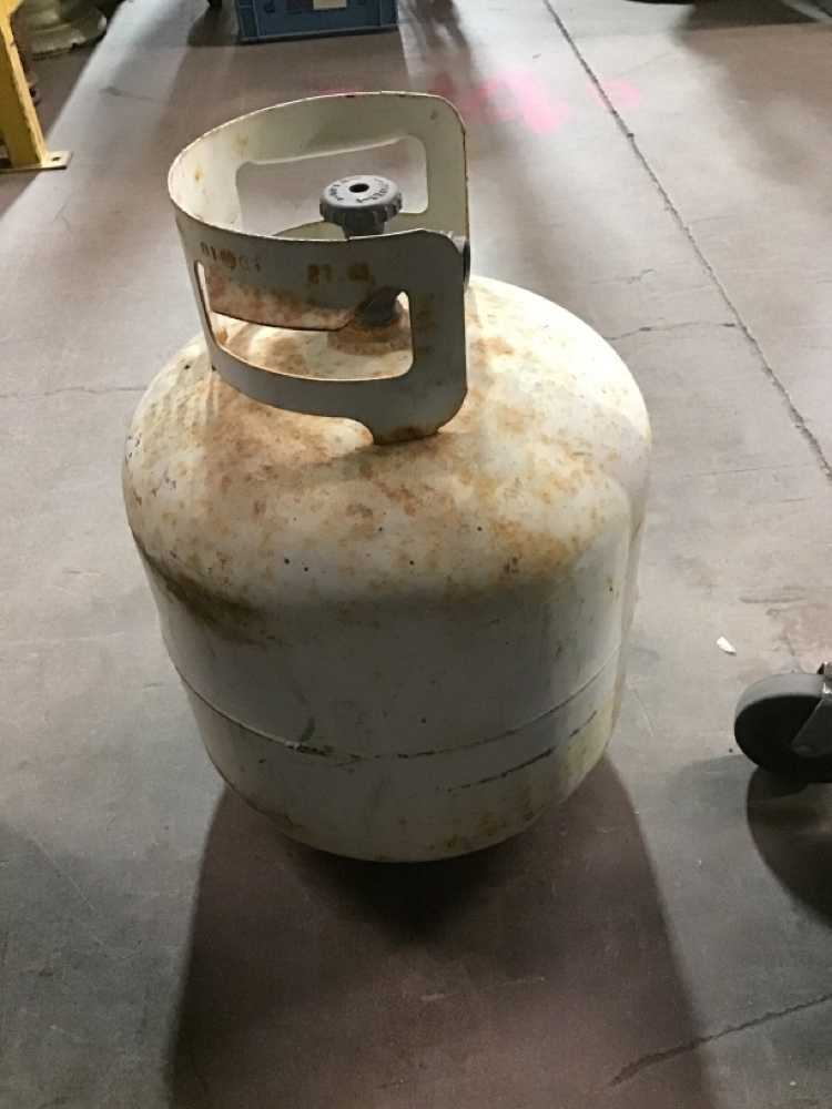 Metal Propane Tank