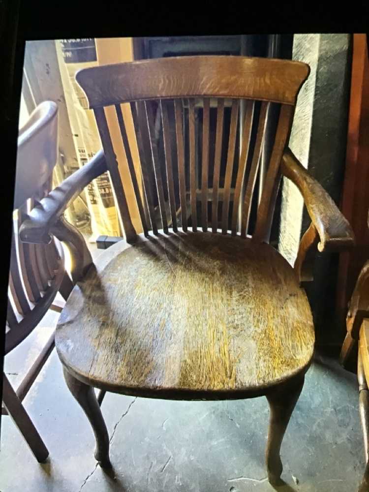 Wood Banker Chair