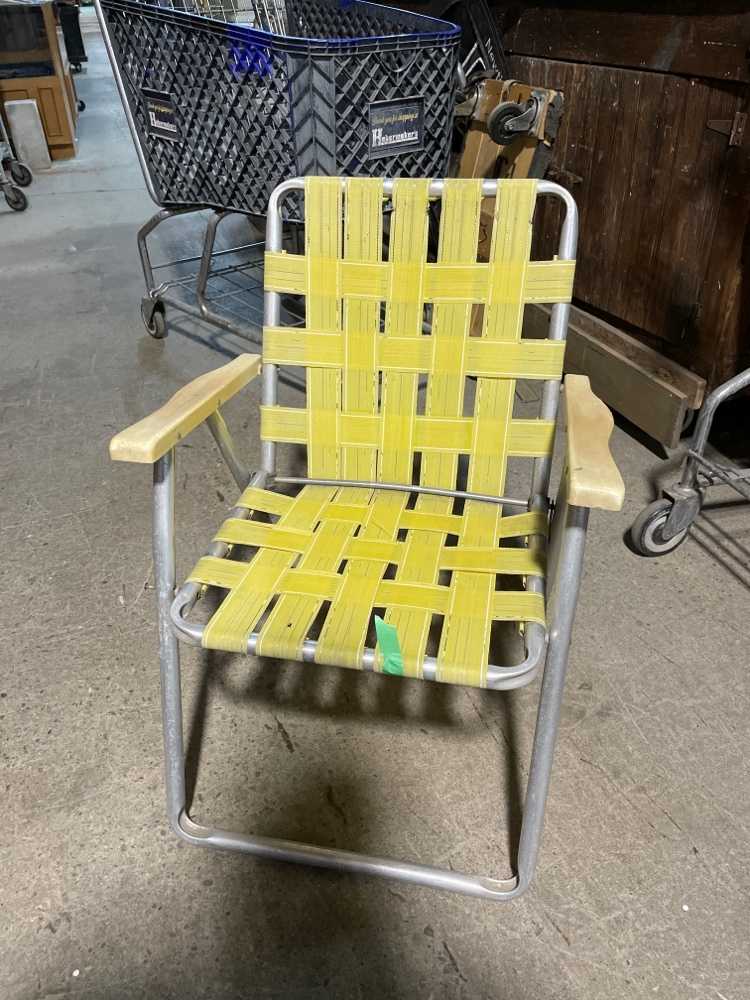 Yellow Folding Chair