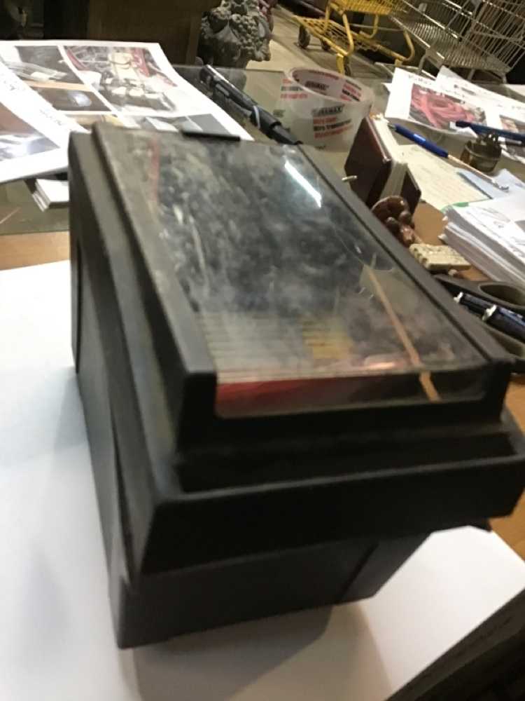Black Plastic Computer Disk Holder With [ 16 Hard Disk ]